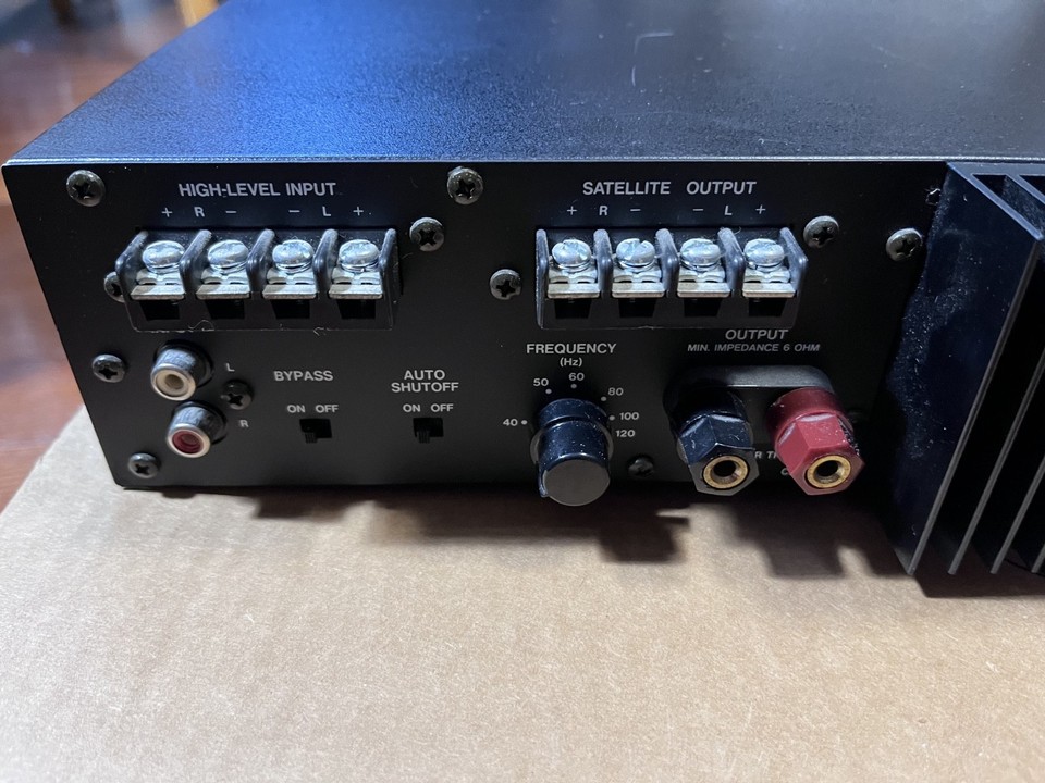 NHT MA-1A External Subwoofer Amplifier~ 35-150Hz~ Tested 7/8/25 | eBay