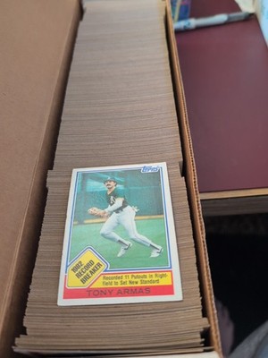 1983 Topps Baseball Complete Set NM-MINT CS834 | eBay