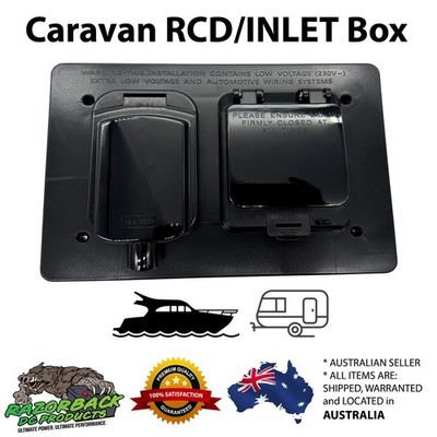 Caravan RCD/Inlet Enclosure SAA Approved | eBay Australia