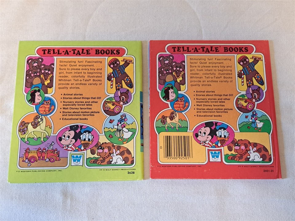 Woody Woodpecker & Pink Panther Whitman Tell-A-Tale Books [NEW OLD ...