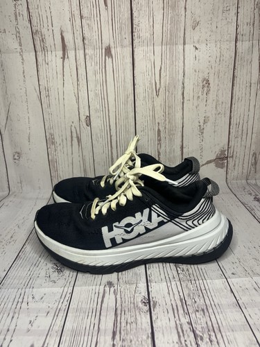 Hoka One One Carbon X ProFly 1102886 Running Shoes White Black Size 8 ...