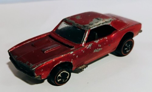 Hot Wheels Redline Custom Camaro In Rose Rare Color Vintage Die Cast ...