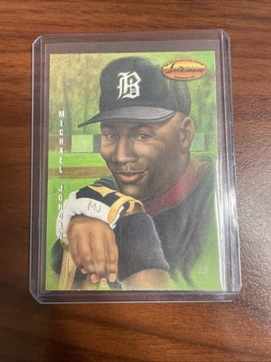 1994 Ted Williams CARD #DG1 Michael Jordan BASEBALL Birmingham Barons ...