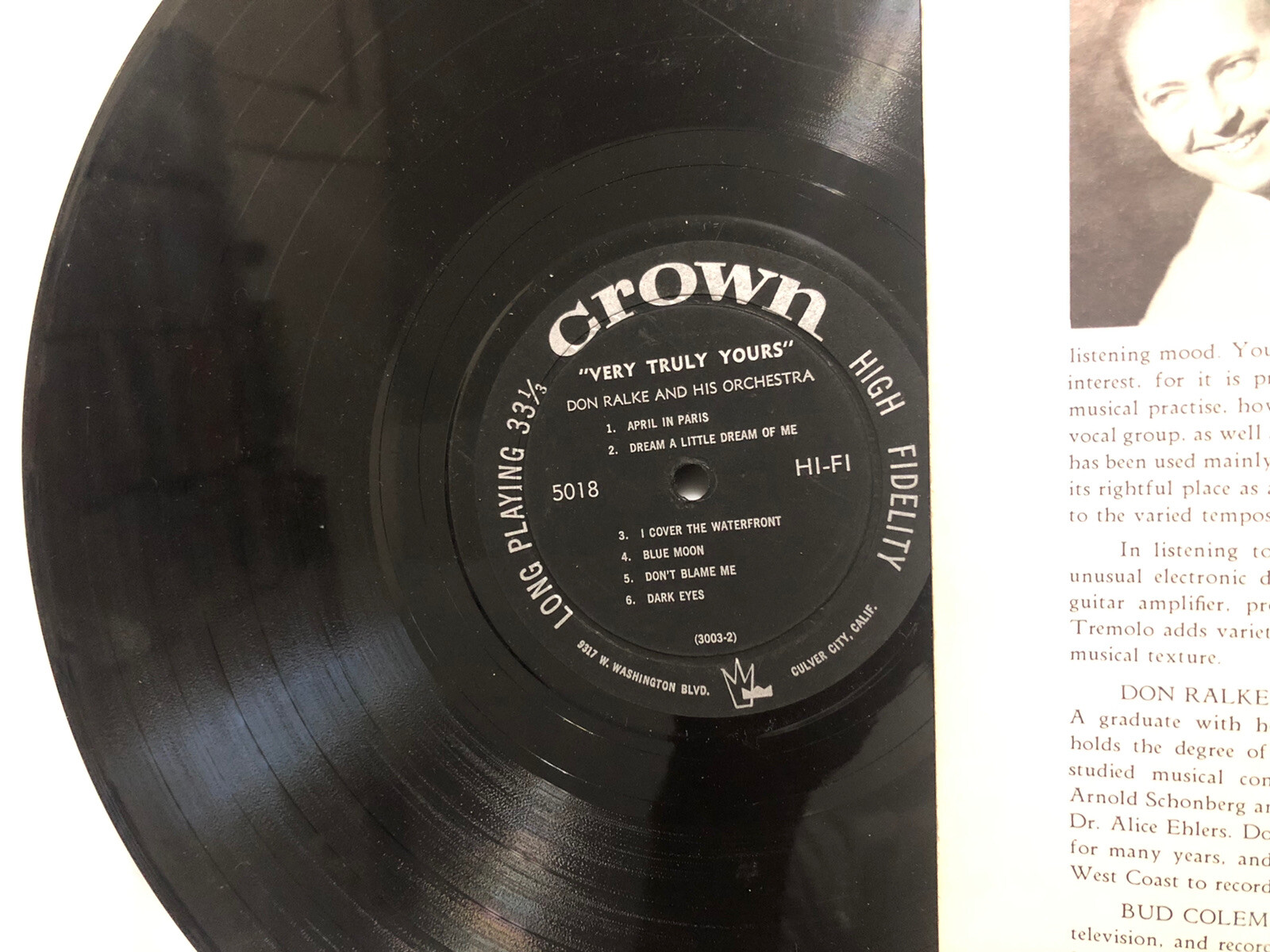 Don Ralke Orchestra Very Truly Yours LP Cheesecake Cover VG/VG | eBay