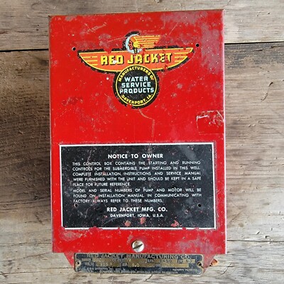 Plumbing - Red Jacket