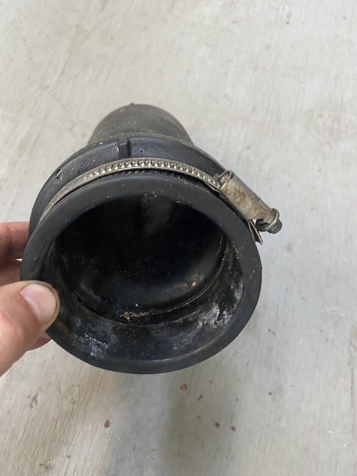 1999 2000 Yamaha GP 800 Exhaust Muffler Outlet Pipe & Hose Clamps Water ...