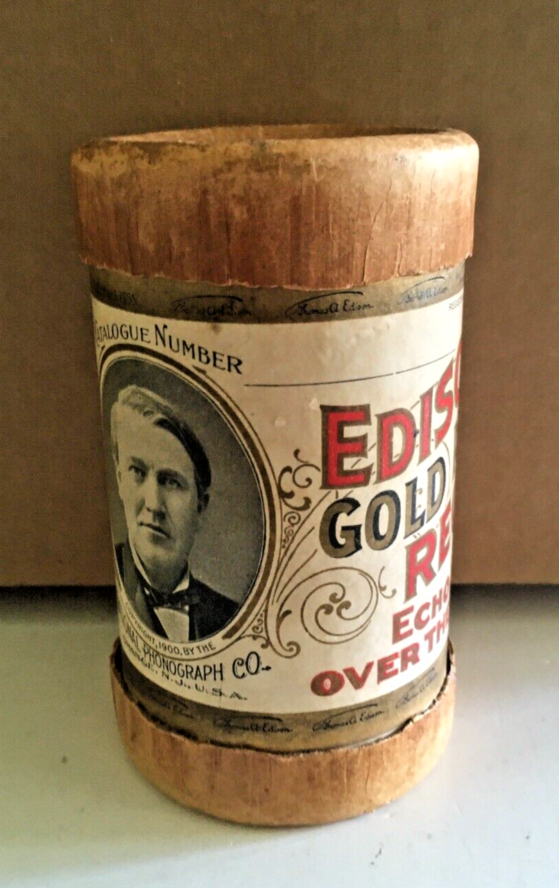 Edison Gold Moulded Records , record with lid | eBay