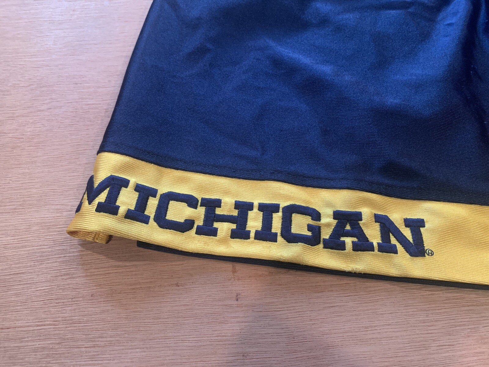 Vintage Nike Team Michigan Wolverines Blue Basketball Shorts. Mens ...