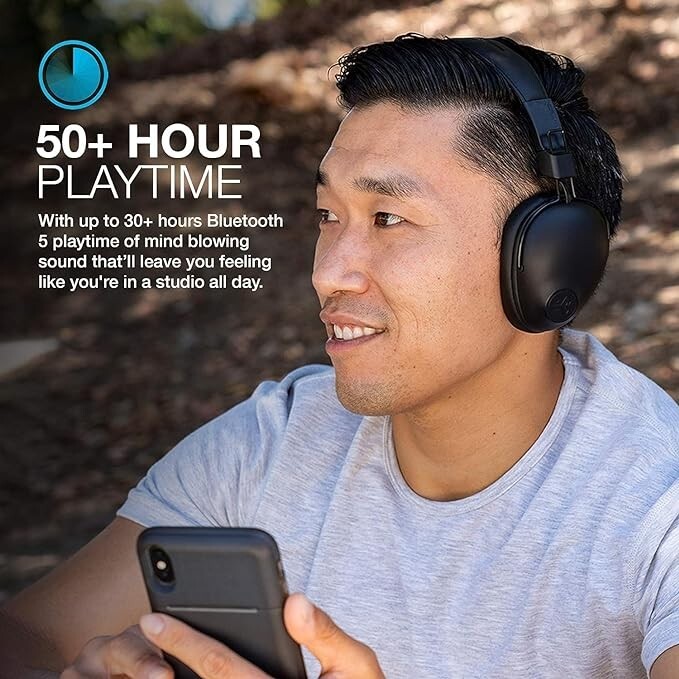 JLab Studio Pro Wireless Over-Ear Headphones, 50+ Hr. Bluetooth 5 ...