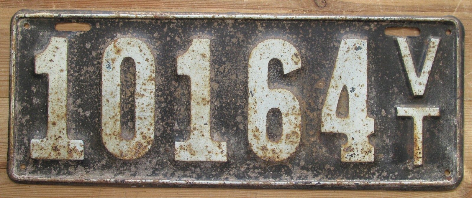 Vermont 1916 License Plate # 10164 | eBay