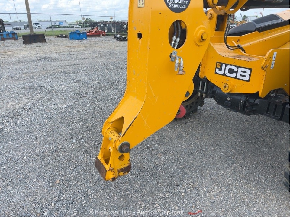 2022 JCB 507-42 42' 7,000 lb Telescopic Reach Forklift Telehandler Aux ...
