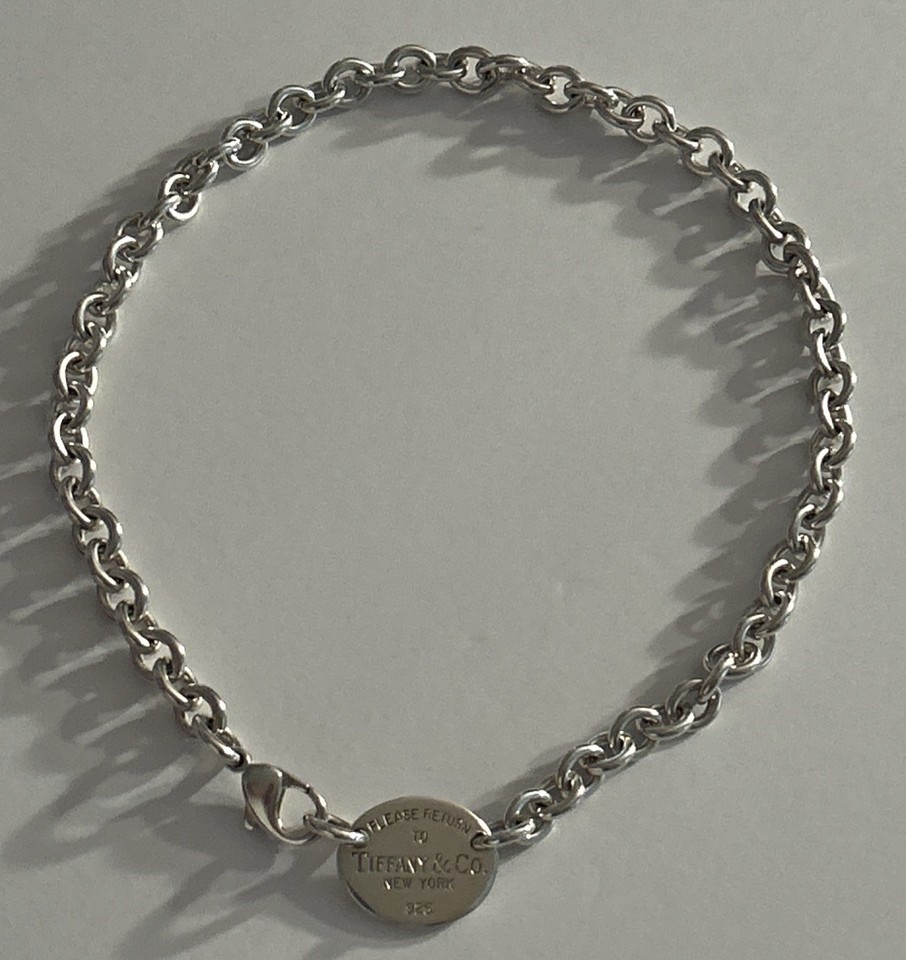 Tiffany & Co Sterling Please Return To Choker | eBay