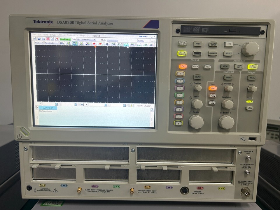 Tektronix DSA8300 Digital Serial Analyzer Win 7-30 days warranty | eBay