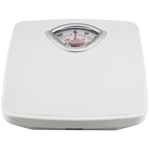 Mechanical Nonslip Surface 280-lb Capacity White Bathroom Scale | eBay