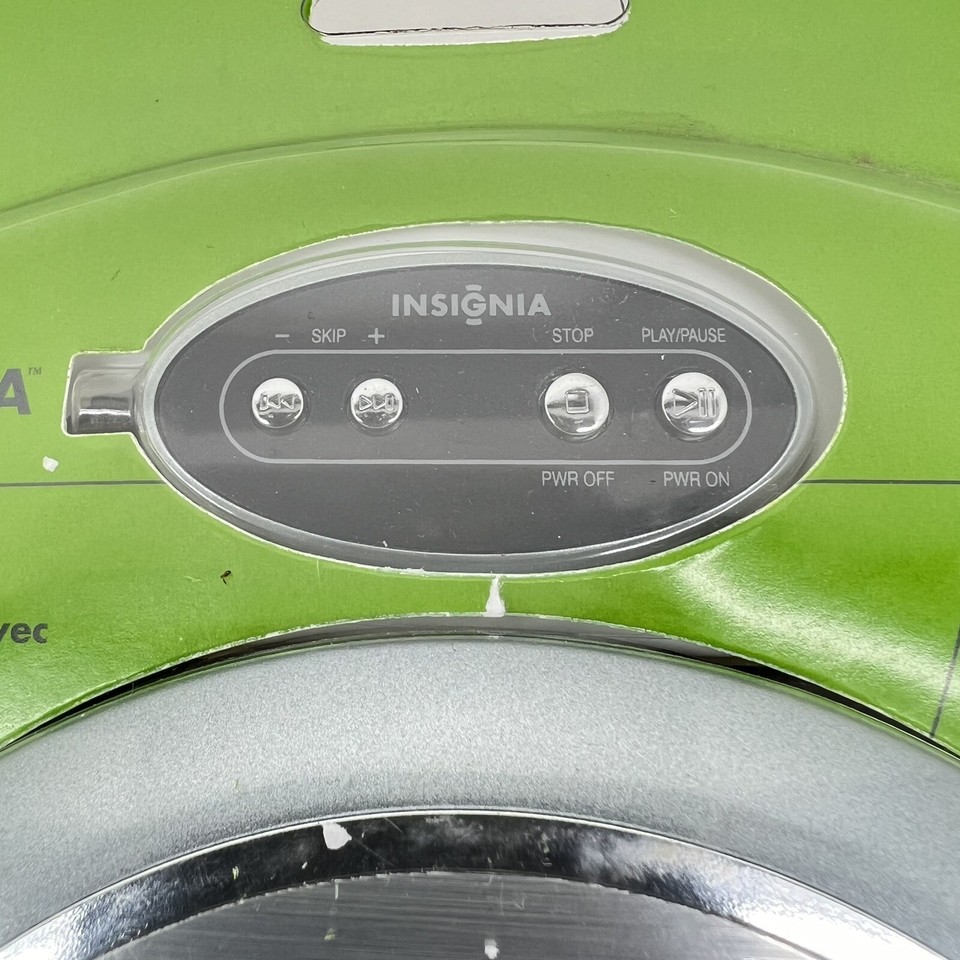 New Sealed Insignia Portable CD Player With Car Kit IS-PA040718 Skip ...