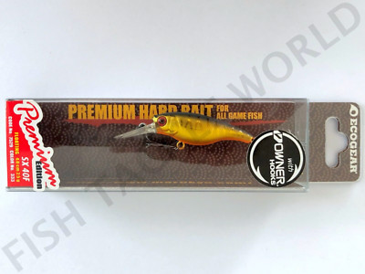 Ecogear SX40F #333 JDM Bream Shad Crank Bait - with Owner Treble Hooks ...