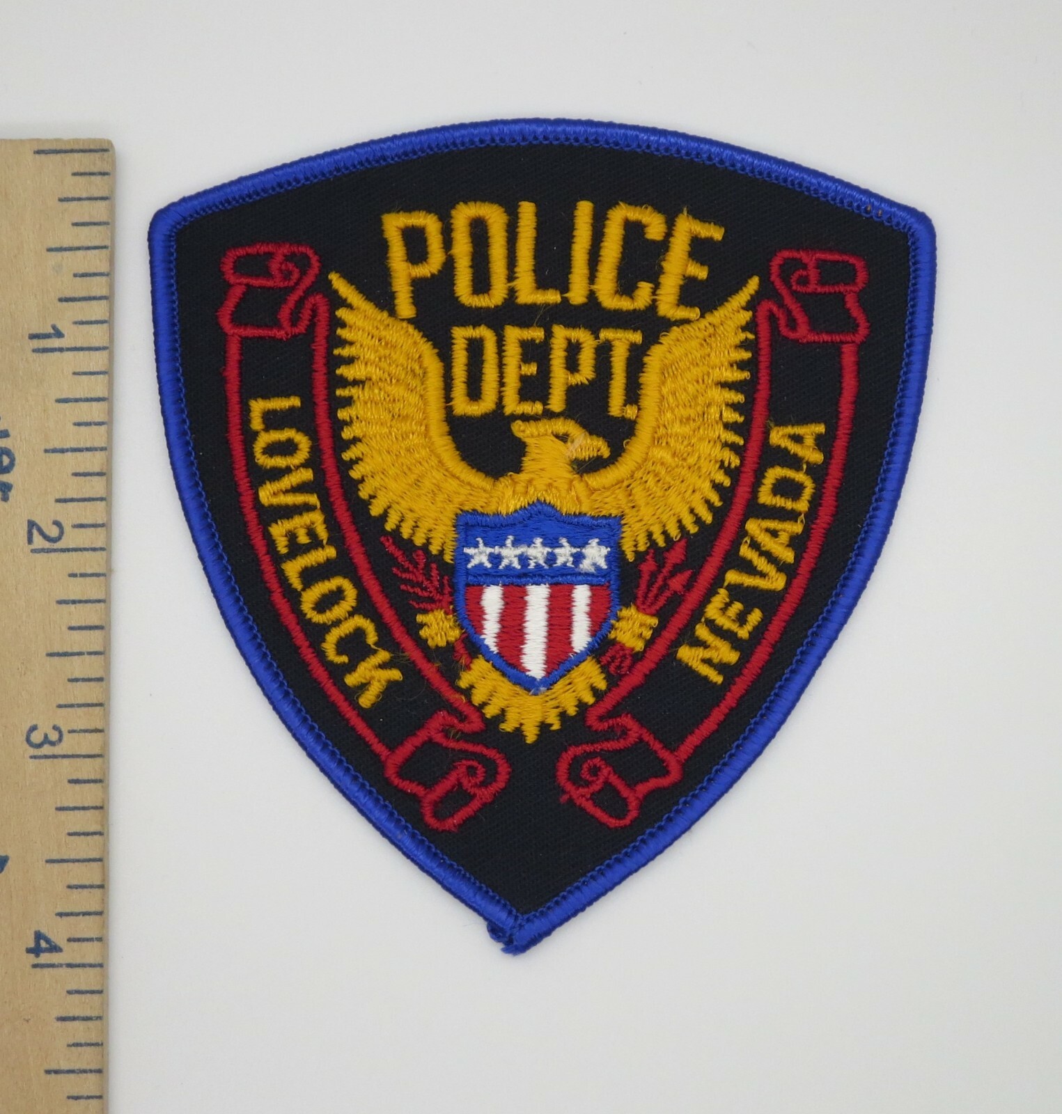 LOVELOCK NEVADA POLICE DEPT PATCH Vintage Original | eBay