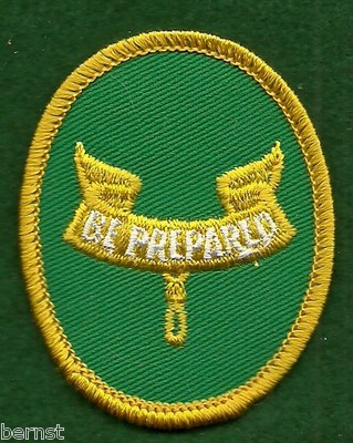 BOY SCOUT - SECOND CLASS PATCH - GREEN - PLASTIC - USED - FREE SHIPPING ...