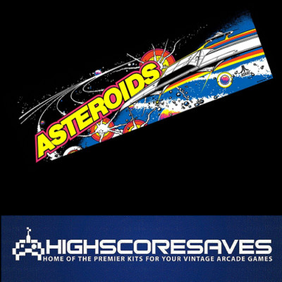 Asteroids Free play and High Score Save Kit Arcade | eBay