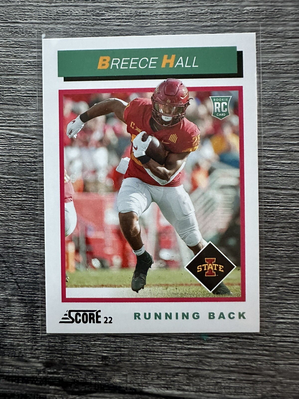 2022 Score Breece Hall Throwback Rookie card #TB5 | eBay
