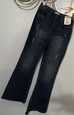 American Rag off the Rack High Waist Flare 29/11 Button Fly New | eBay