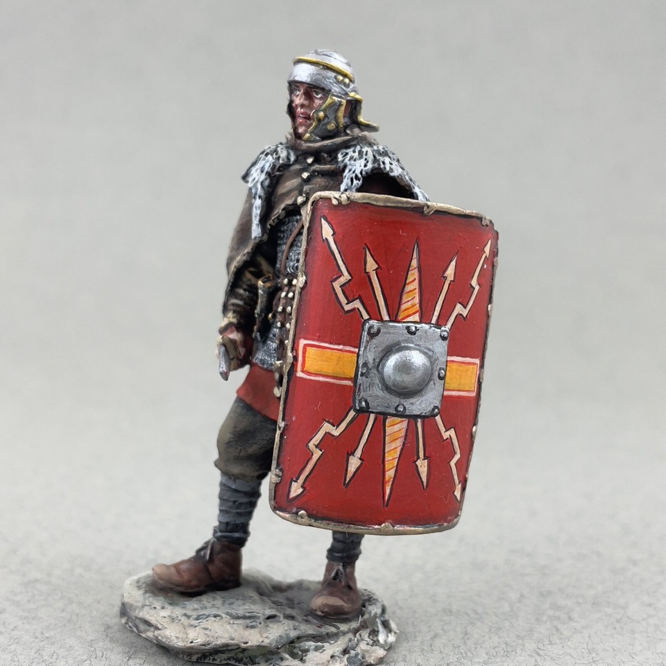 Roman Legionary 54 mm, Roman soldier miniature, Ancient soldier ...