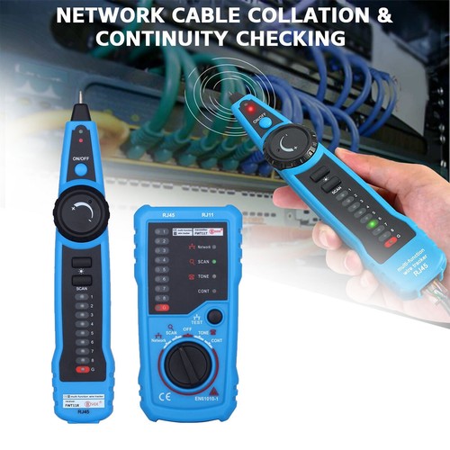 BSIDE FWT11 Network Cable Tester Detector RJ11 RJ45 Cat5/6 Wire Tracker ...