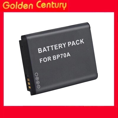 BP-70A BP70A Camera Battery for Samsung SL50 SL600 SL605 SL630 | eBay ...