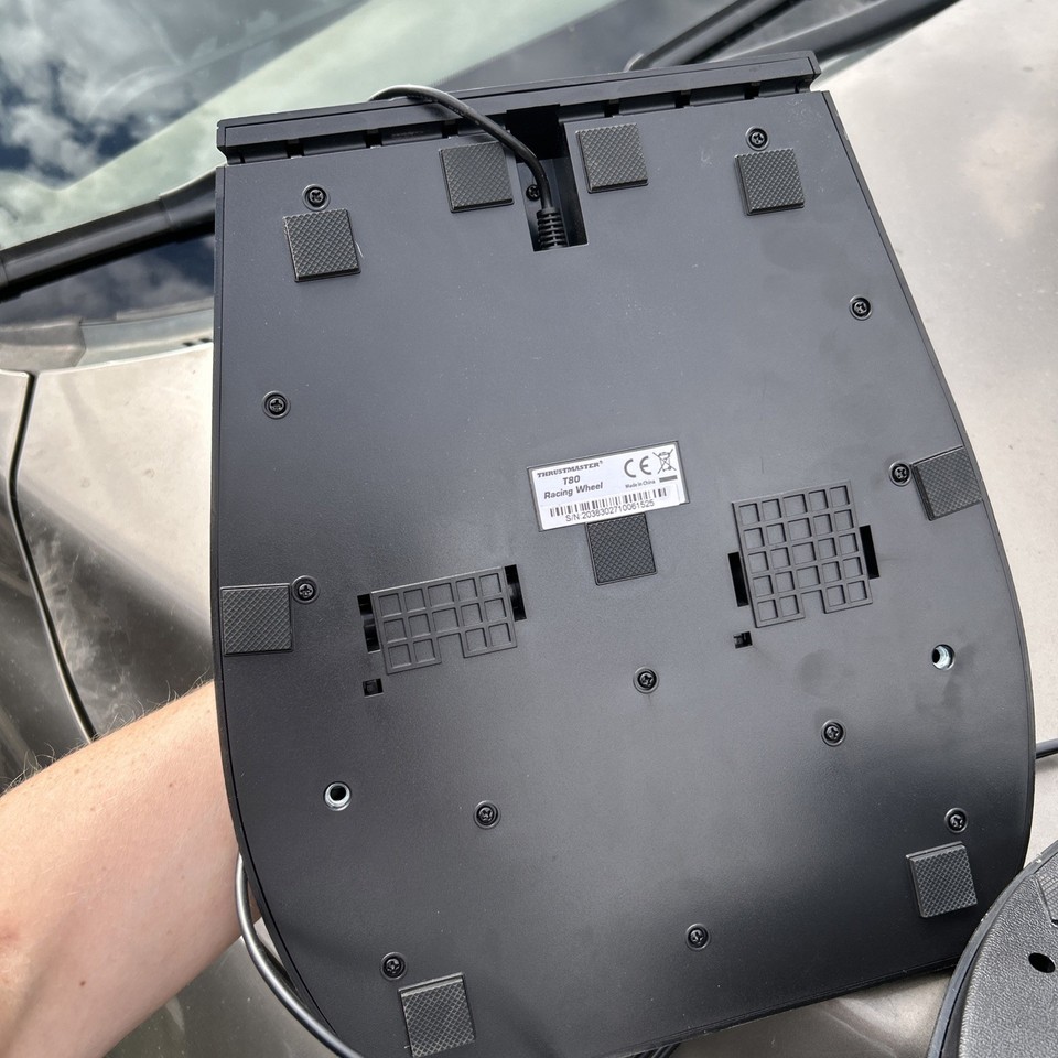 Thrustmaster T80 PlayStation PS3 PS4 Racing Steering Wheel & Pedals ...