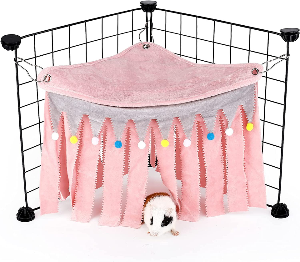 Guinea Pig Hideout - Guinea Pig Corner Hideout, Three-Sided Fringes ...