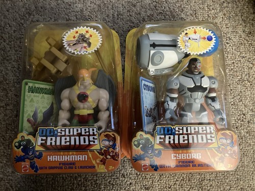2007 Mattel DC Super Friends Cyborg Hawkman Lot | eBay