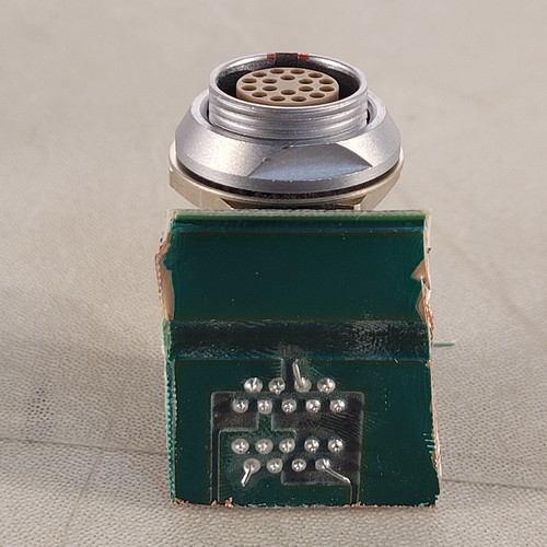 Lemo ECG.3B 18-pin Right Angle Connector Soldered On Pcb | eBay