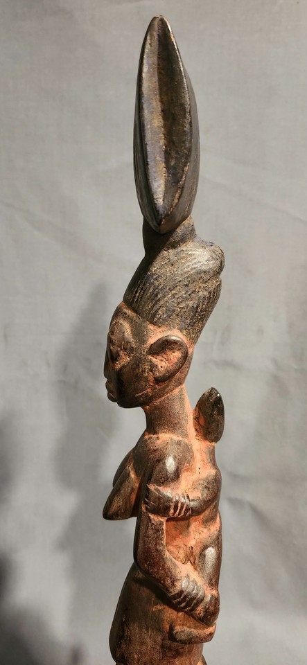 Oshe Shango / Chango Dance Wand, Maternity. LOT 2099. Yoruba /Nigeria ...