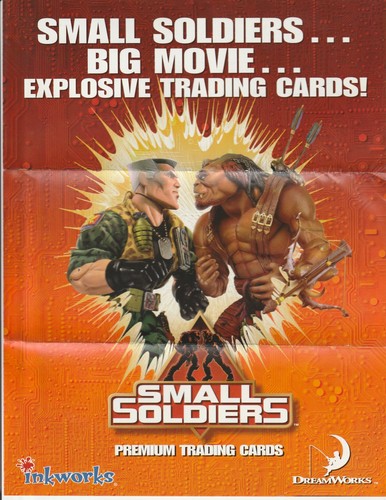 1998 SMALL SOLDIERS INKWORKS PROMO SELL AD DEALER SHEET | eBay