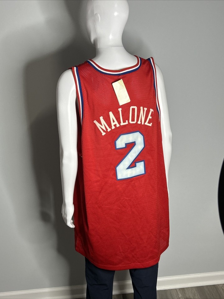 Moses Malone jersey adult 56 NBA Authentic Mitchell & Ness Philadelphia ...