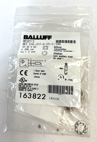 Balluff BES0113, BES 516-377-G-E5-C-S49 induktiver Sensor ...