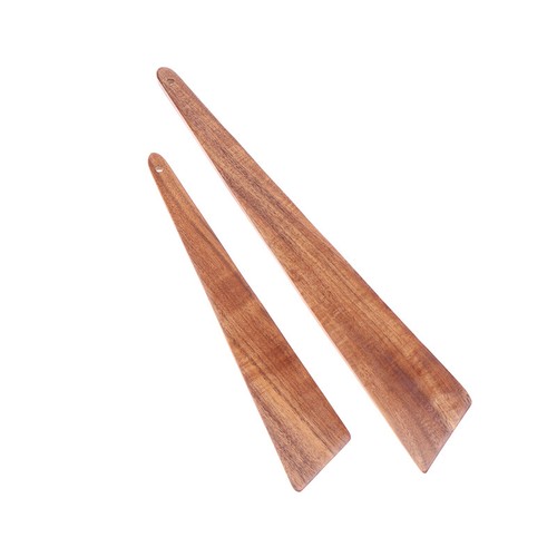 Wood Tableware Spatulas Kitchen Gadgets Triangular Cooking Spatula ...