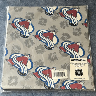 Fanwrap Inc NHL Colorado Avalanche Wrapping Paper (4 sheets each) | eBay
