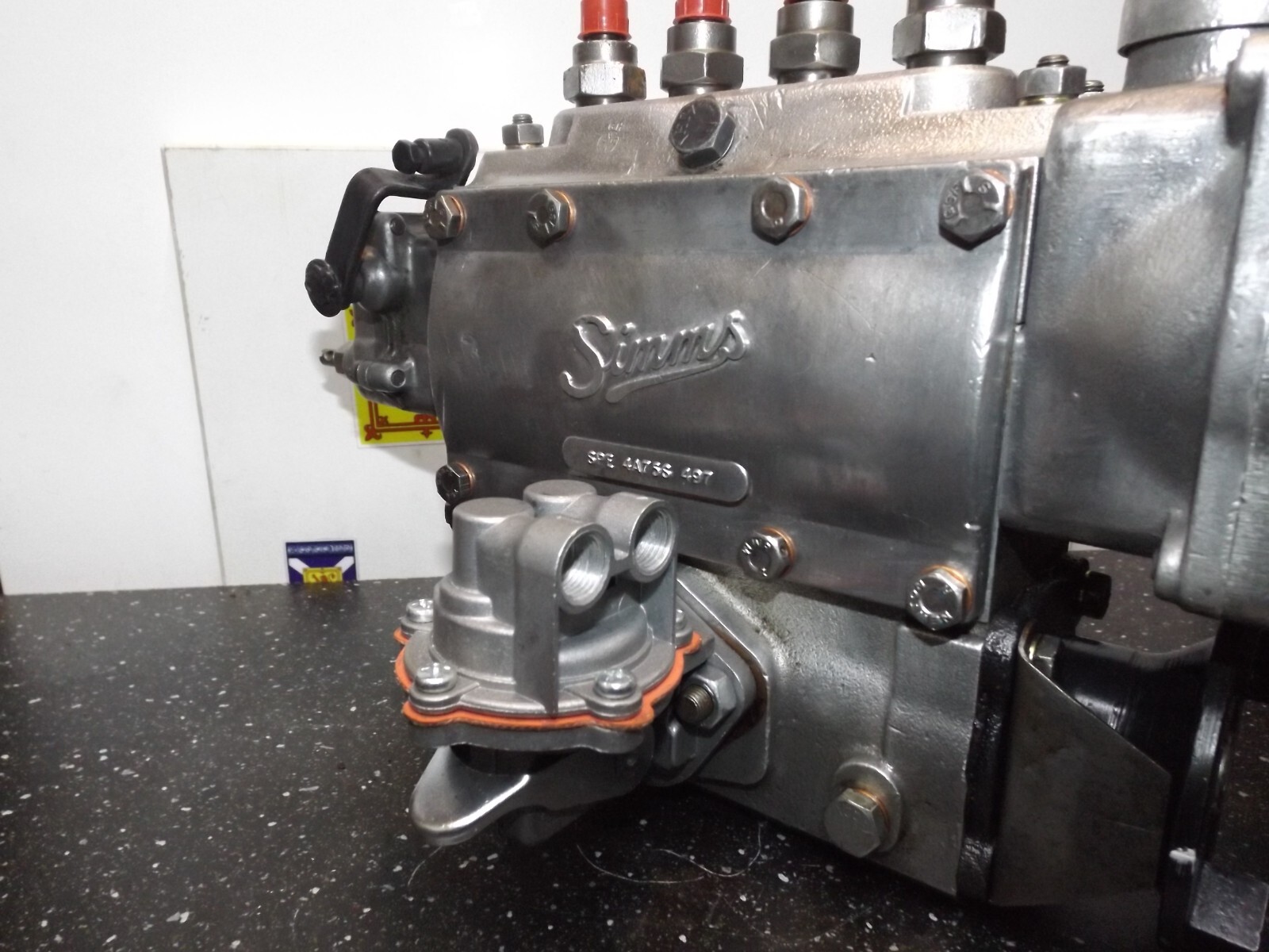 Simms / Fordson Diesel injection pump SPE4A75S497 | eBay UK