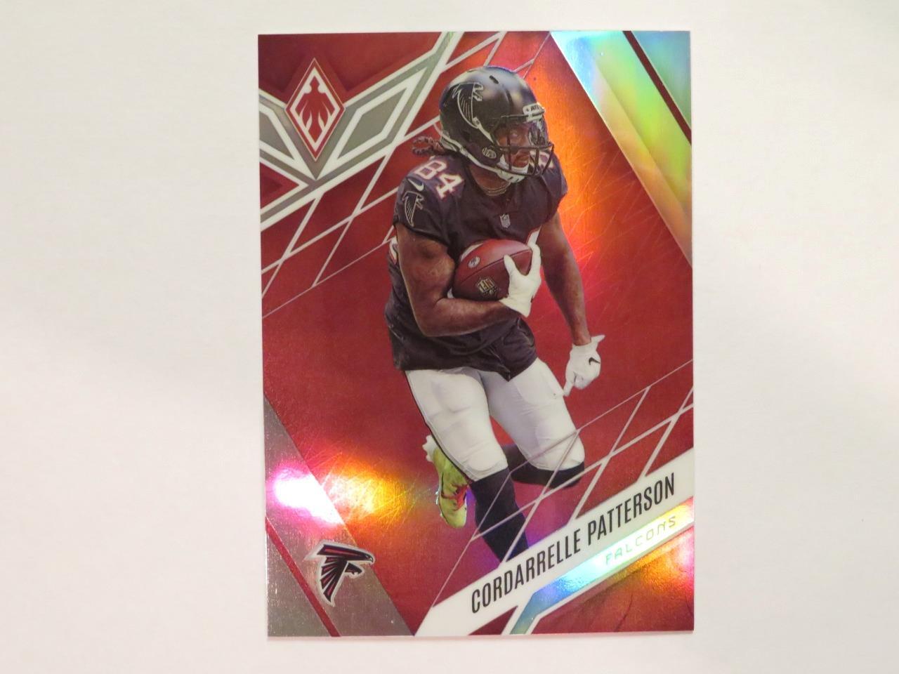 2022 Panini Phoenix Cordarrelle Patterson Red Parallel Card #74 Falcons ...