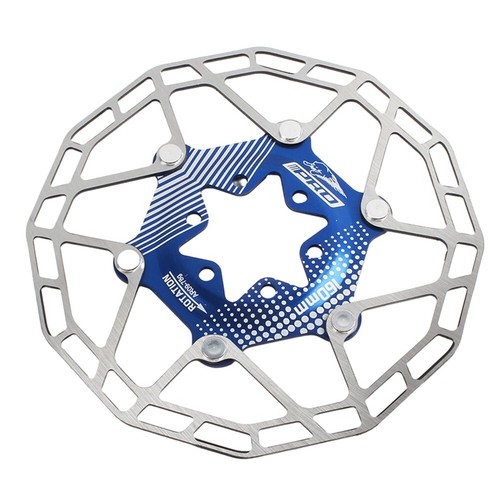 CNC Engraved Ultralight Disc Brake Rotor 160mm 6Bolt for Mountain For ...