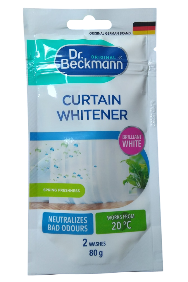 2x Dr. Beckmann Curtain Whitener Clean Intensively & Refresh 2416 80g ...