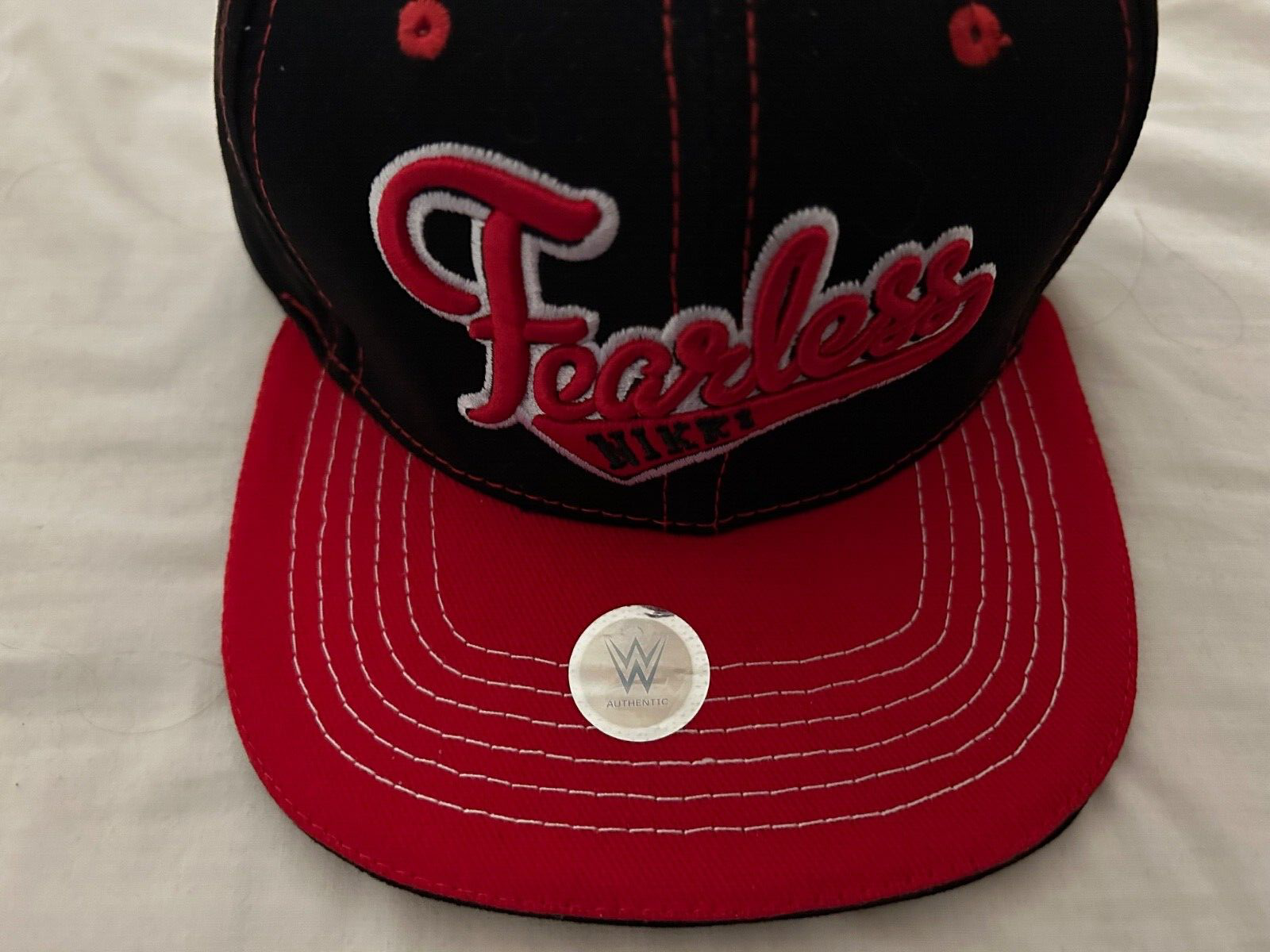 NWT WWE Authentic Nikki Bella Fearless SnapBack Hat | eBay