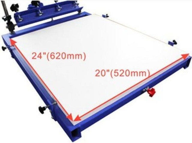 Screen Printing 1 Color Table Press Printer Oversize Pallet 20x24 Inch ...