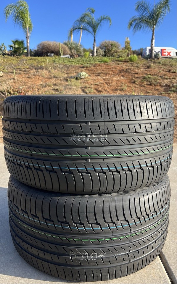 TWO NEW 315/35R21 Continental PremiumContact 6 SSR RSC Run Flat BMW X5 ...