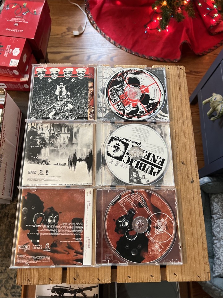 Public Enemy 3 CD Lot Muse Sick-N-Hour Mess Age Poison Goin On ...