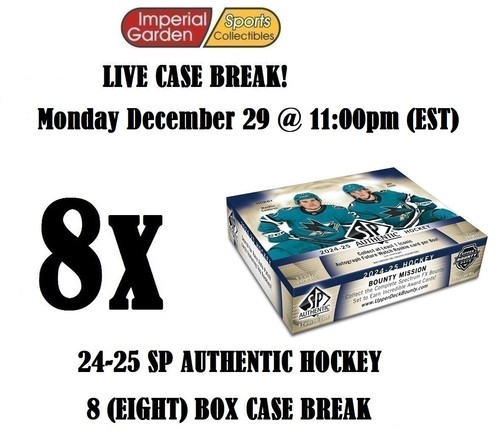 24-25 SP AUTHENTIC HOCKEY 8 BOX CASE BREAK #5628 - Detroit Red Wings | eBay