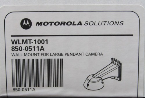MOTOROLA WLMT-1001 WALL MOUNT FOR LARGE PENDANT CAMERA 850-0511A | eBay