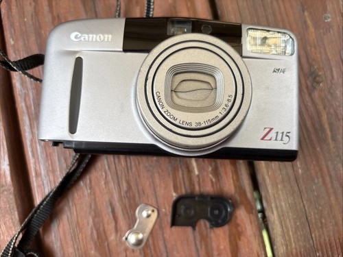 Canon Sure Shot Z115 Point & Shoot 35mm Film Camera WORKS-Parts Only | eBay