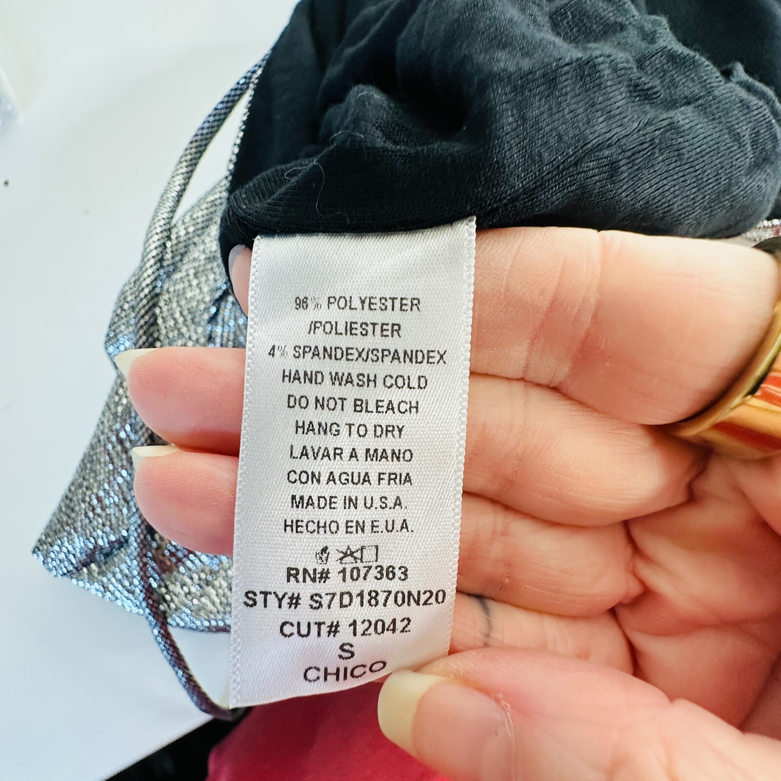 Silver Metallic Micro Sequin Deep V Spaghetti Straps … - Gem